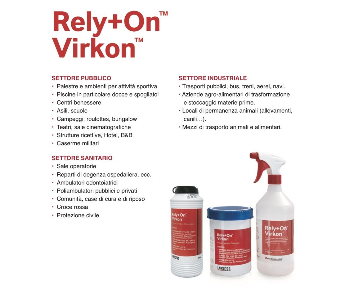 DISINFETTANTE PER SUPERFICI Rely+On™ Virkon® - SP DENTAL